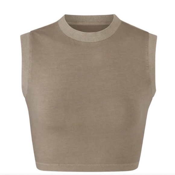 SKIMS | Tops | Skims Outdoor Basics Crop Tank Desert | Poshmark